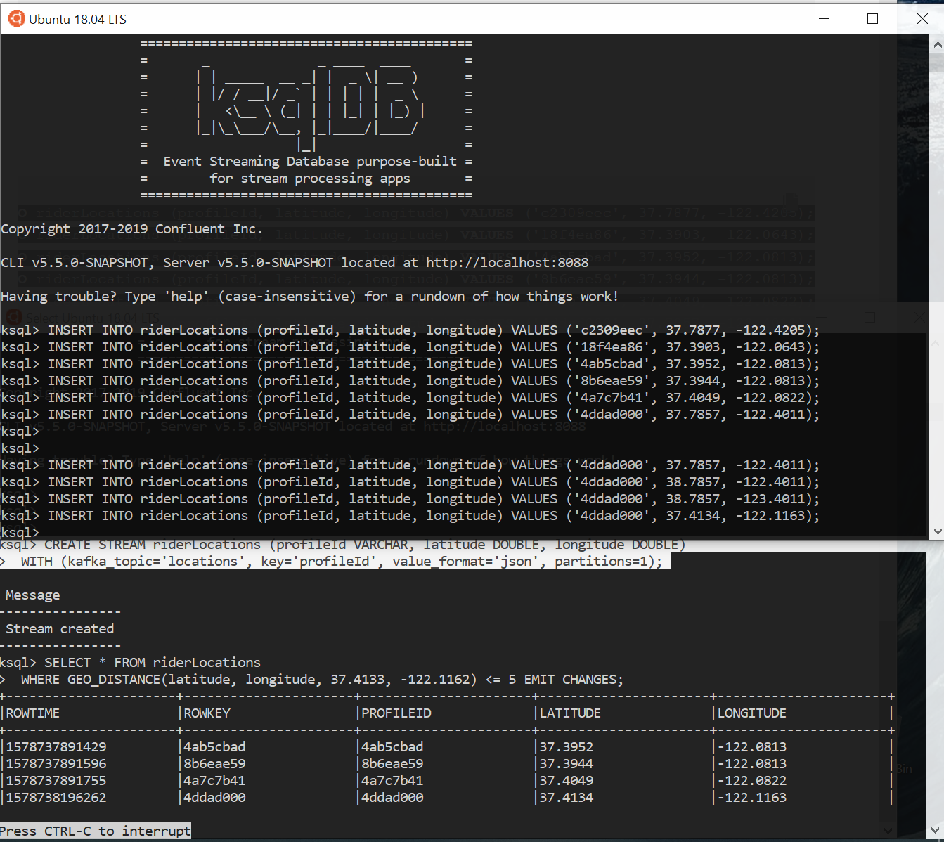 Run ksql scripts on Windows box · Issue #4084 · confluentinc/ksql · GitHub