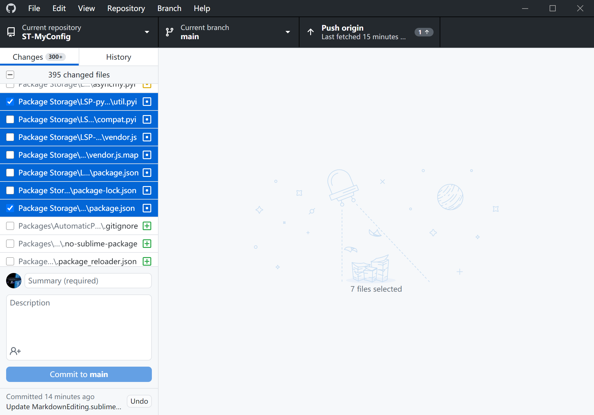 Feature: Selecting multiple changed files at once · Issue #9644 ...