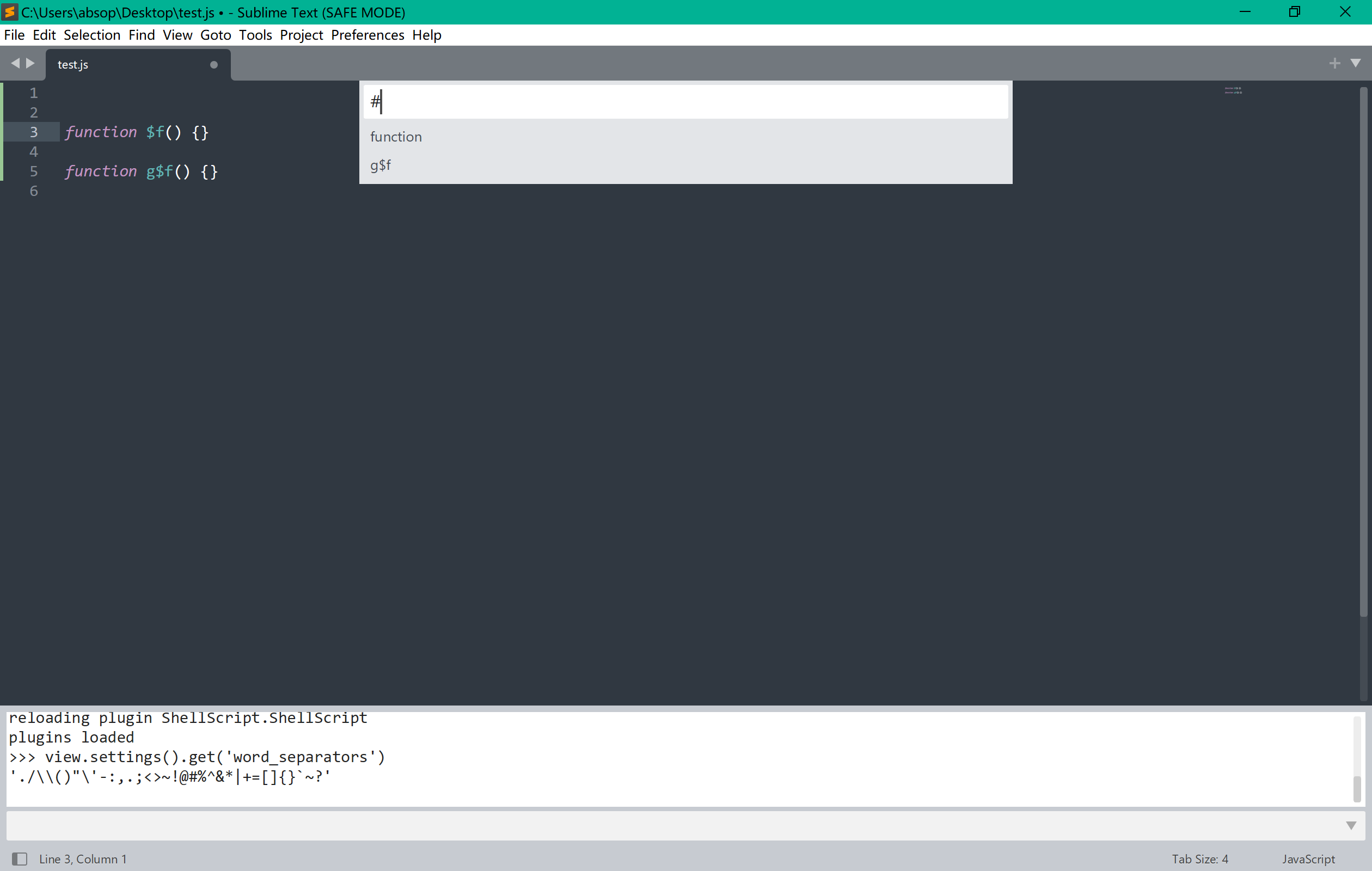 Unable to locate some indexed symbol · Issue #5723 · sublimehq/sublime_text · GitHub