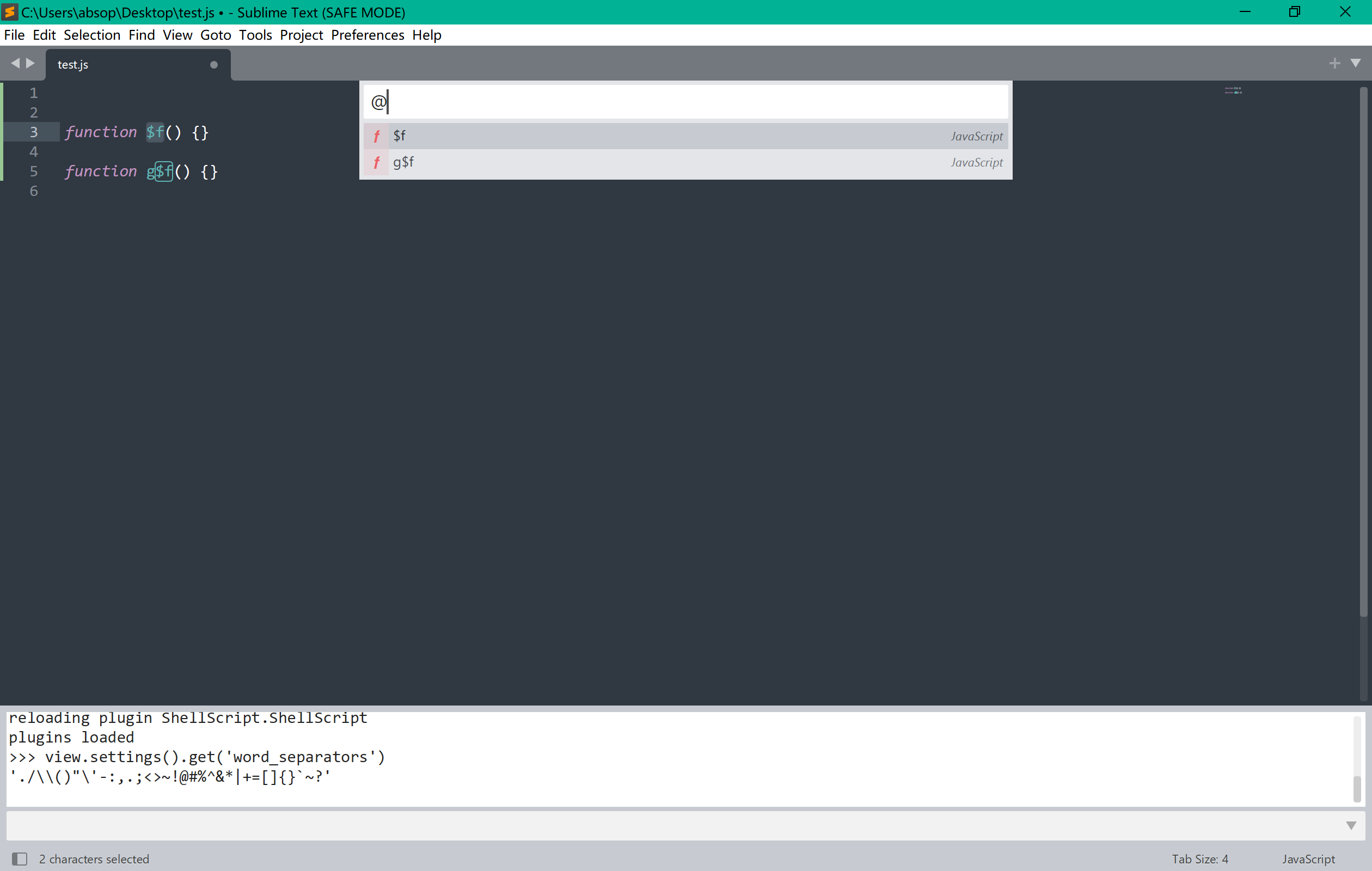 Unable to locate some indexed symbol · Issue #5723 · sublimehq/sublime_text · GitHub
