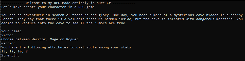 GitHub - Victor-BwD/RPG-CSharp: Trying to make a simple RPG with ...