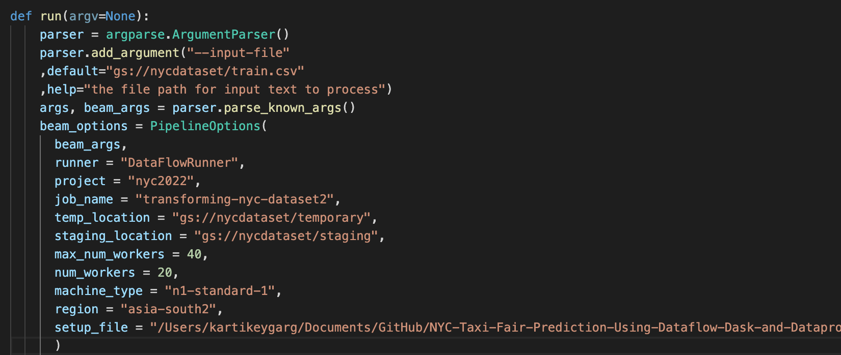 GitHub - kartikeypro/NYC-Taxi-Fair-Prediction-Using-Dataflow-Dask-and ...