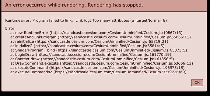 Render gltf model with morph targets failed · Issue #10810 · CesiumGS/cesium · GitHub