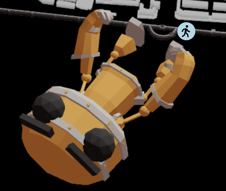 Spiky mesh for gltf models with skeleton · Issue #1866 · iTowns/itowns · GitHub