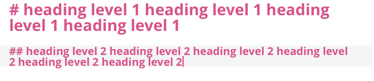 Source Code Mode H1 And H2 Small Line Height Cuts Off Text When Selected · Issue 3177 · Typora 