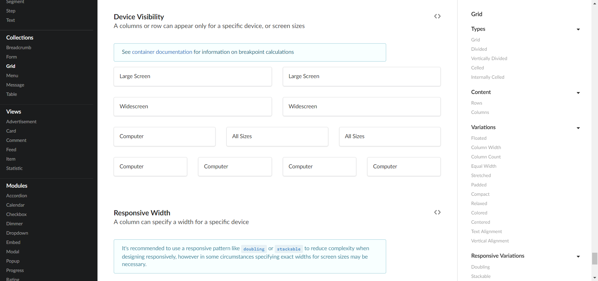 CSS media queries for grid fail when windows is snapped to right · Issue #385 · fomantic ...