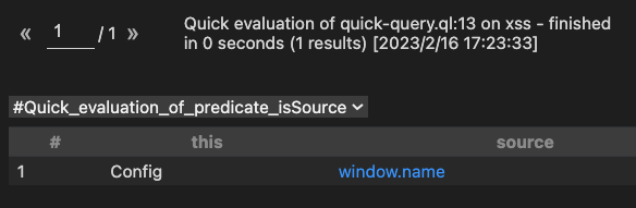 General issue: codeql cannot find the specified javascript data flow ... General issue: codeql cannot find the specified javascript data flow ...