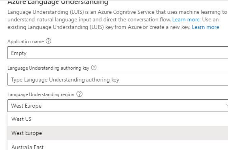 Does Composer support a 'Conversational Language Understanding' project from the new Language ...