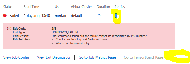 job retry history design · Issue #3788 · microsoft/pai · GitHub
