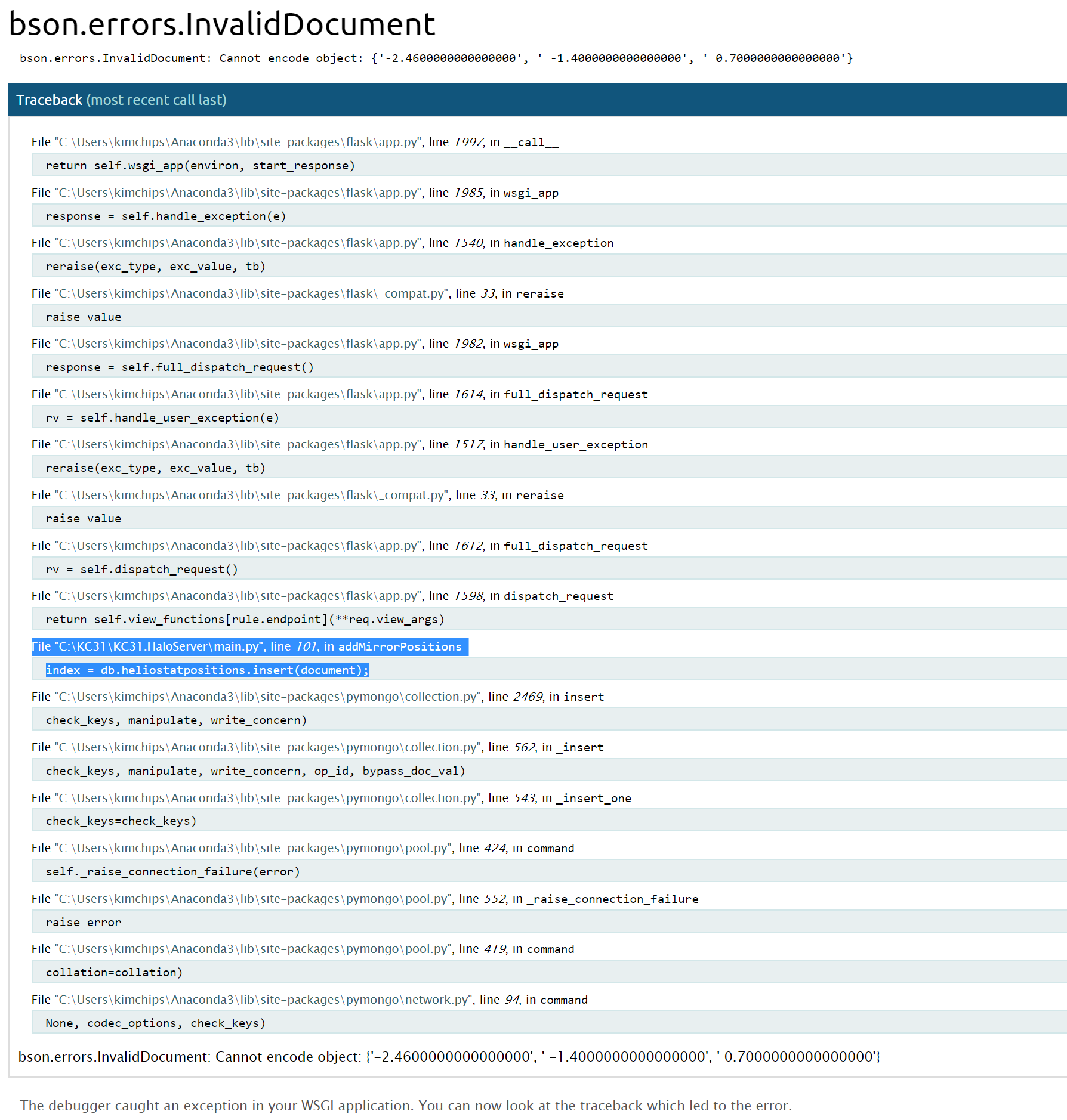 Highlight user code in debugger · Issue #1165 · pallets/werkzeug · GitHub