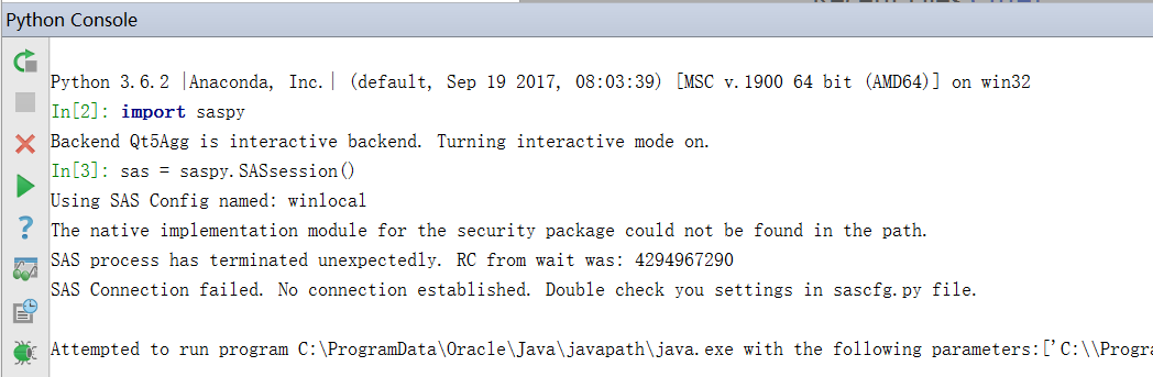 Can T Connect · Issue 64 · Sassoftware Saspy · Github