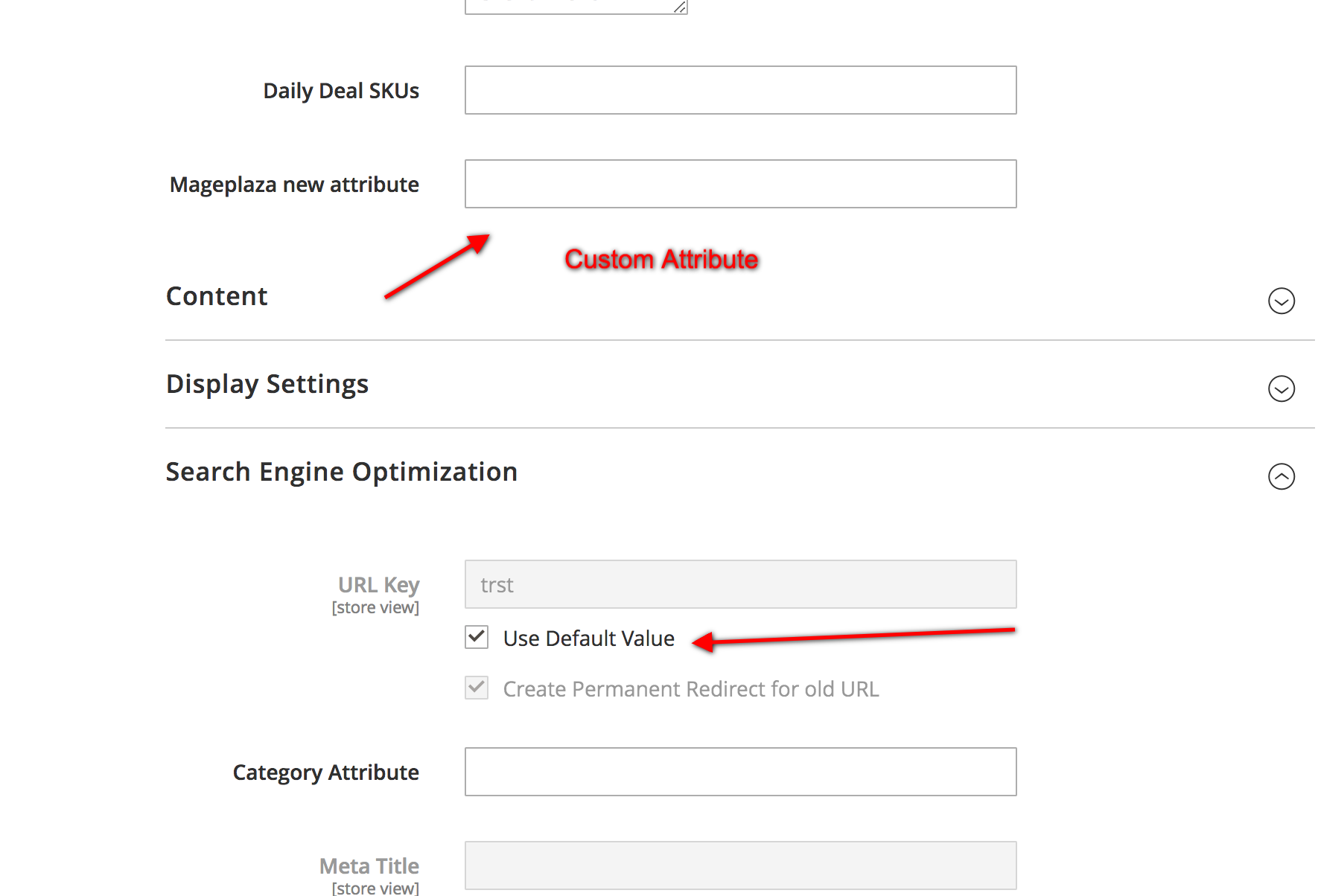 Category edit screen does not show "Use default value" checkboxes. · Issue #10351 · magento ...