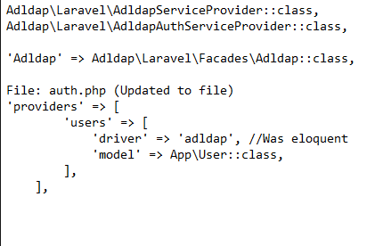 LDAP authentication fails but can ldap user search · Issue #404 · Adldap2/Adldap2-Laravel · GitHub