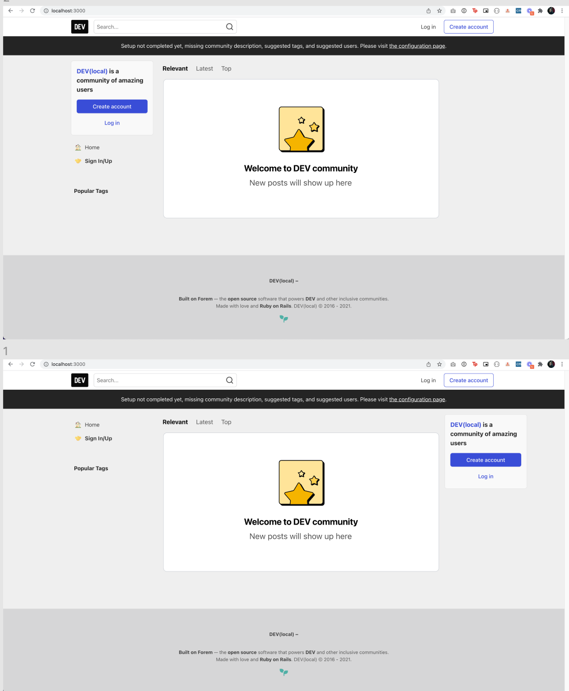 Add an Article Placeholder to the Homepage During Creator Onboarding · Issue #15984 · forem ...