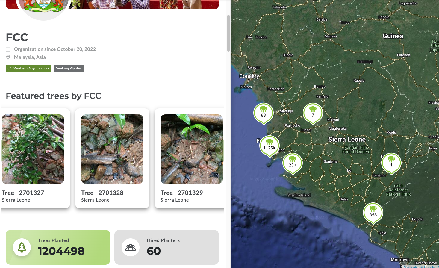 Rename the `tree planted` to `tree captures collected` · Issue #1126 · Greenstand/treetracker ...