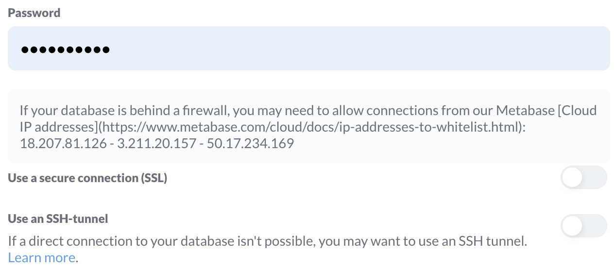 Link for Cloud firewall docs renders incorrectly · Issue #30317 · metabase/metabase · GitHub