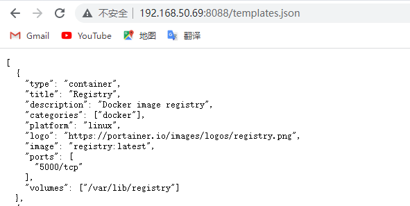Could't access template.json in China · Issue #7580 · portainer/portainer · GitHub