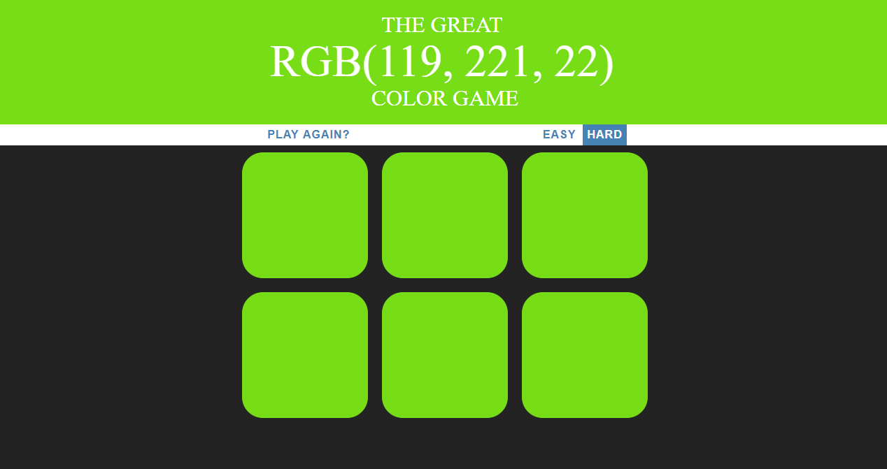 GitHub - kwkowalski/color-guessing-game
