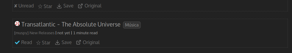 Check mark character used for Read action is too heavy and doesn't ...