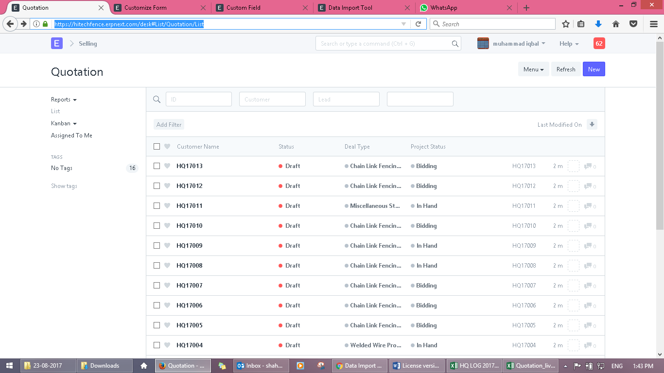 Supplier Quotation View List · Issue #11250 · frappe/erpnext · GitHub
