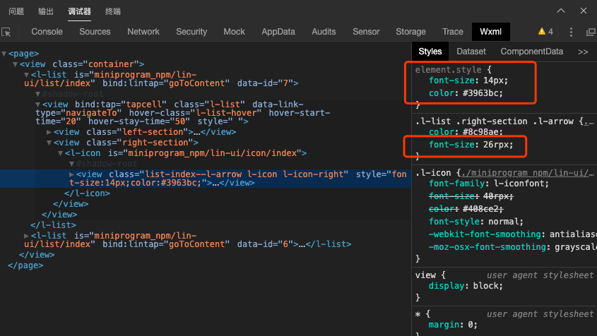 l-list组件icon大小设置无效，外部样式类也无法覆盖 · Issue #977 · TaleLin/lin-ui · GitHub