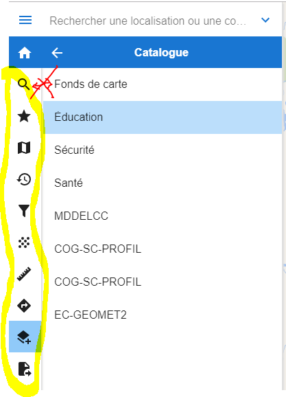Barre d'outils d'une couleur distincte · Issue #347 · infra-geo-ouverte/igo2 · GitHub