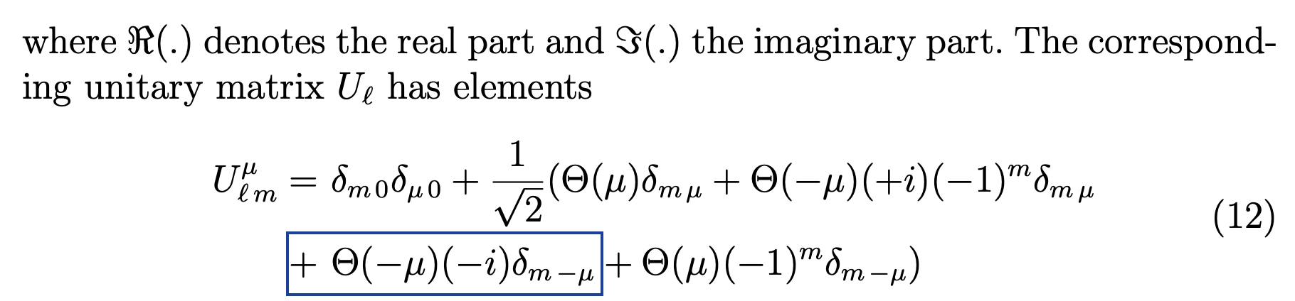 The signs of real Gaunt coefficients are not consistent with the given ...