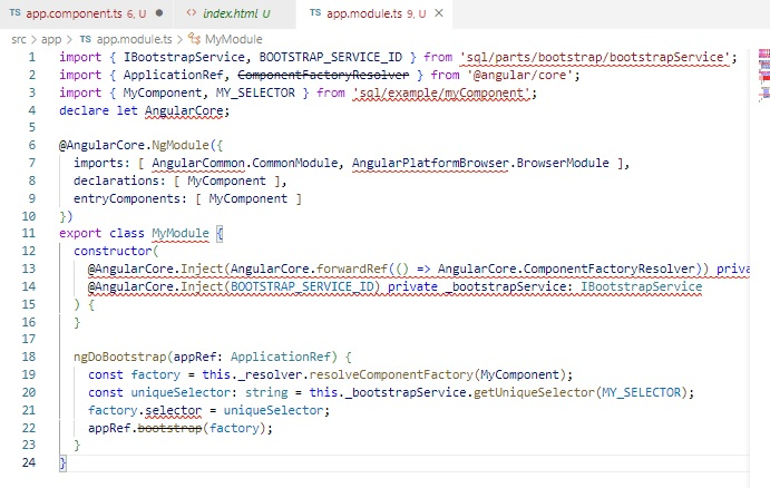Angular UI code not working with Azure Data Studio · Issue #22066 ...