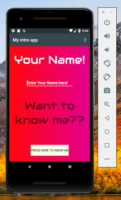 GitHub - sidcodestacks/myIntroApp: This app gives you a basic idea and ...