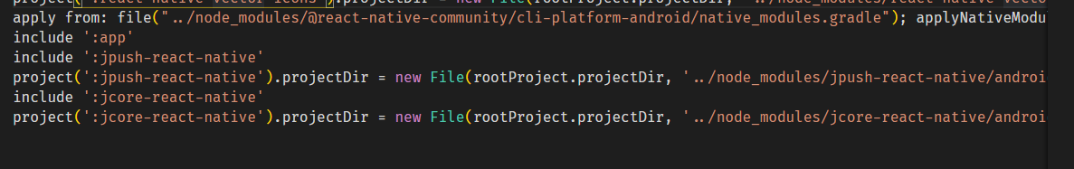 react-native 0.64.2集成极光推送 getRegistrationID一直为空。 · Issue #850 · jpush/jpush-react-native · GitHub