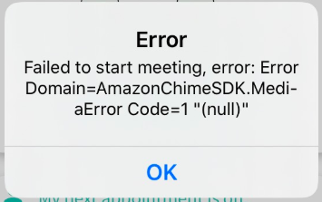 SDK error on iOS 13+ · Issue #9 · aws-samples/amazon-chime-react-native-demo · GitHub