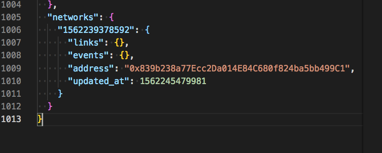 Zos Compile Removes Networks Object From Contractjson File · Issue 1071 · Openzeppelin 1574