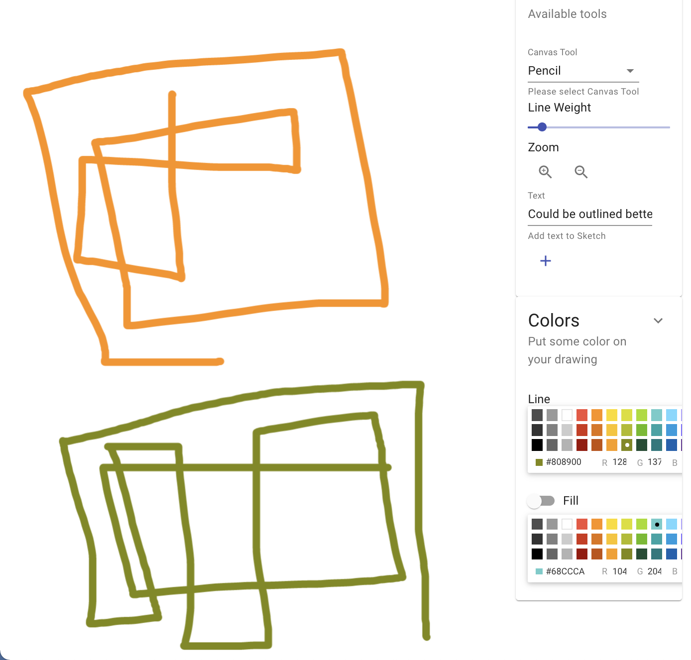 fromJSON loads up sketch but `path` objects are filled · Issue #128 · tbolis/react-sketch · GitHub