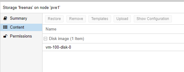 TASK ERROR: freenas: unknown iscsi provider. Available [comstar, istgt, iet, LIO] at /usr/share ...