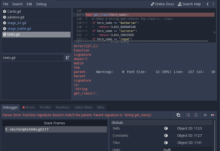Text Editor Obstructed by Error Window · Issue #25214 · godotengine ...