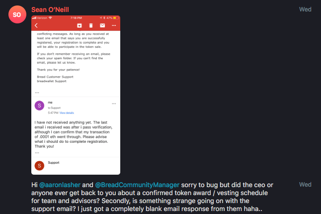 Bread - Due diligence · Issue #21 · ico-check/ico-check · GitHub