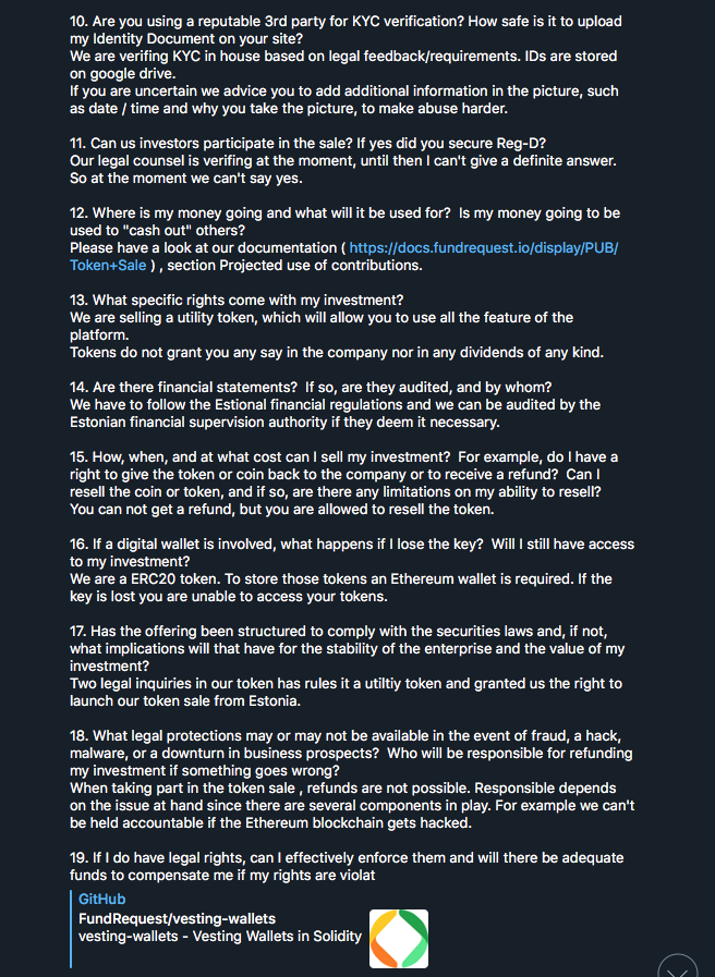 FundRequest - Due diligence · Issue #45 · ico-check/ico-check · GitHub