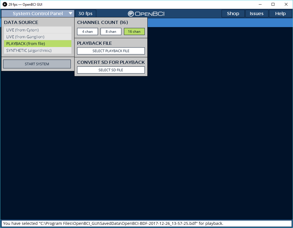 Data stream freezes when saving in the BDF+ file type · Issue #266 · OpenBCI/OpenBCI_GUI · GitHub