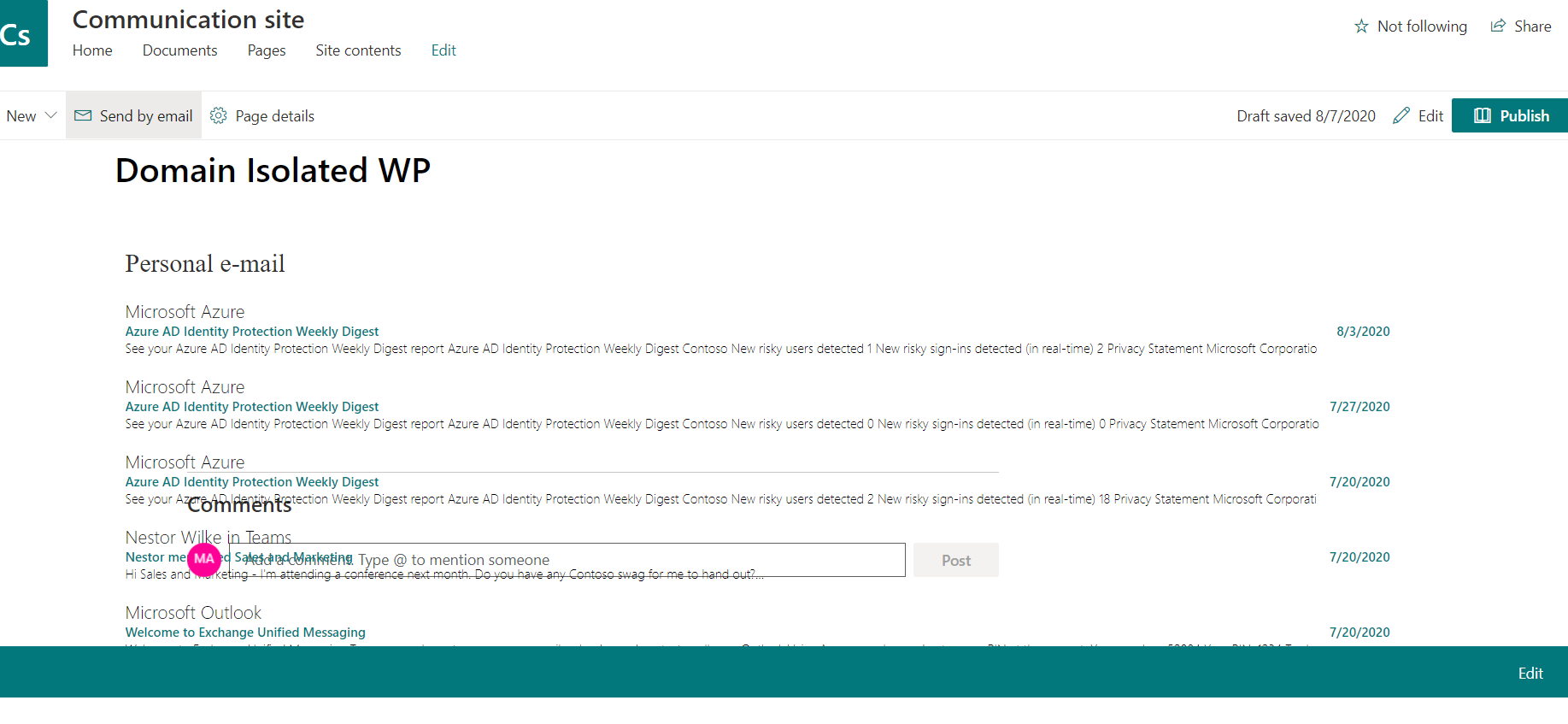 Isolated webpart IFrame overlaps with other page elements and webparts · Issue #6154 ...