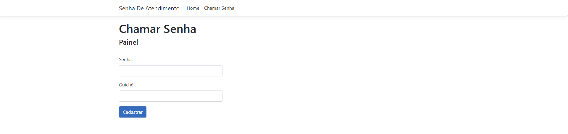 GitHub - Relinton/ProjetoSenhaDeAtendimento