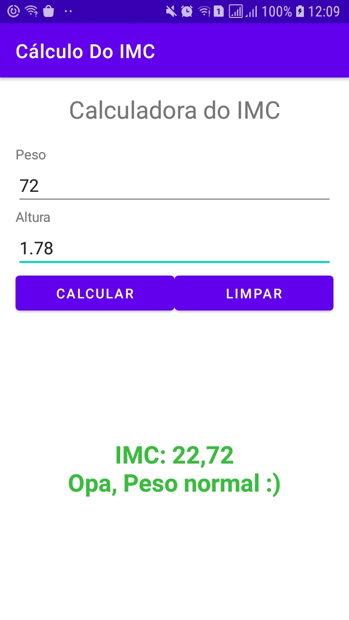 GitHub - Relinton/AppCalculoIMC