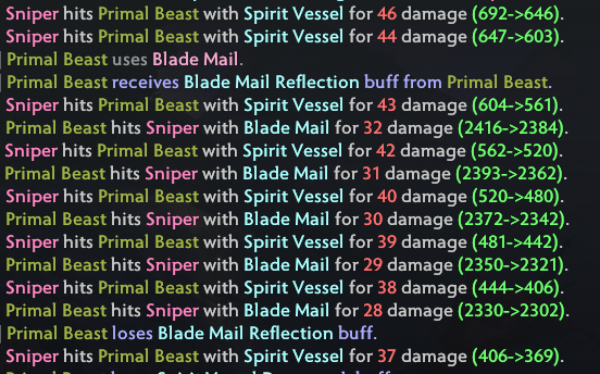 Blade mail as Medusa against nyx Vendetta is not 1-to-1 exchange ...