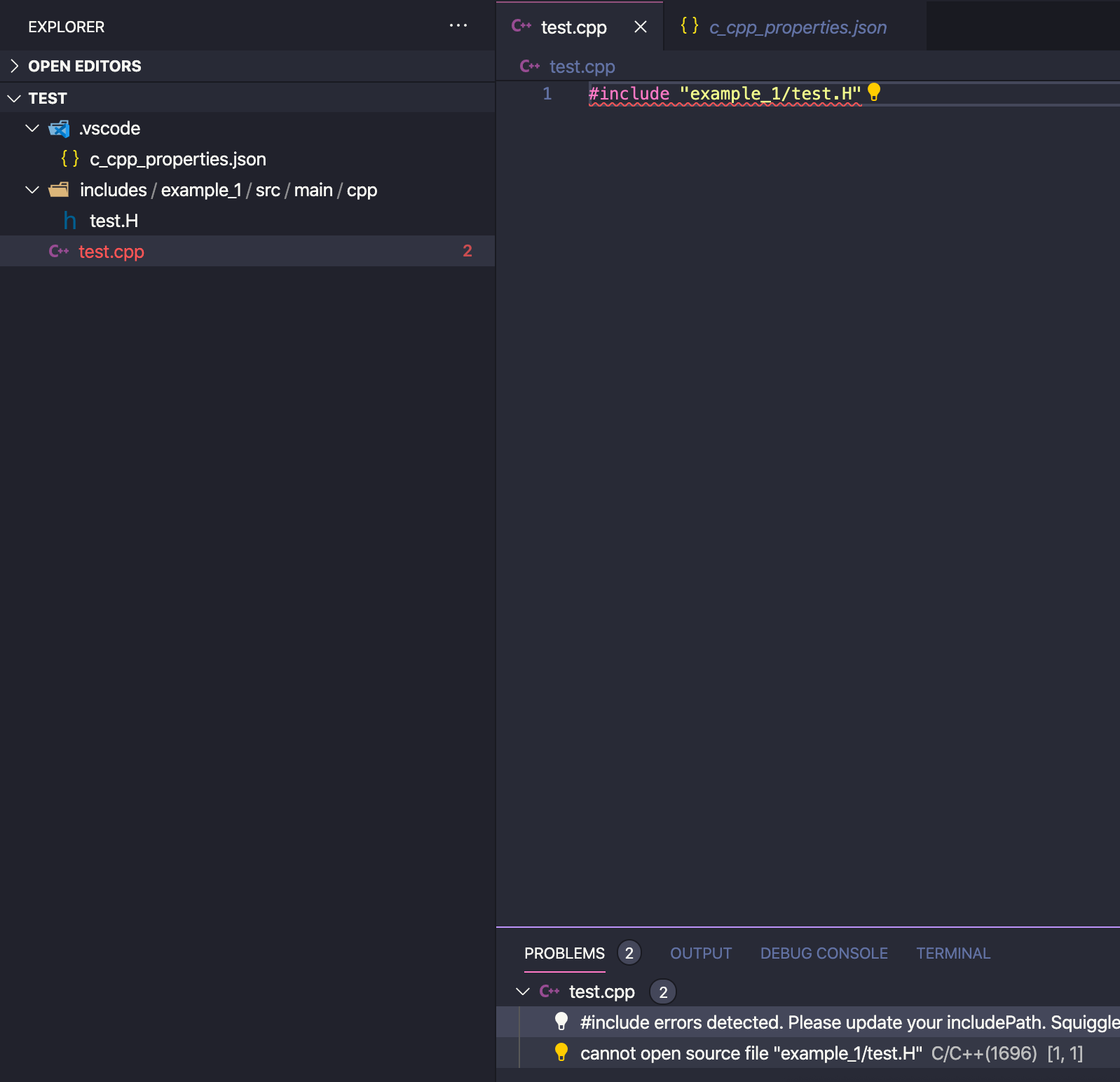 Parse Indirect Paths · Issue 5924 · Microsoftvscode Cpptools · Github
