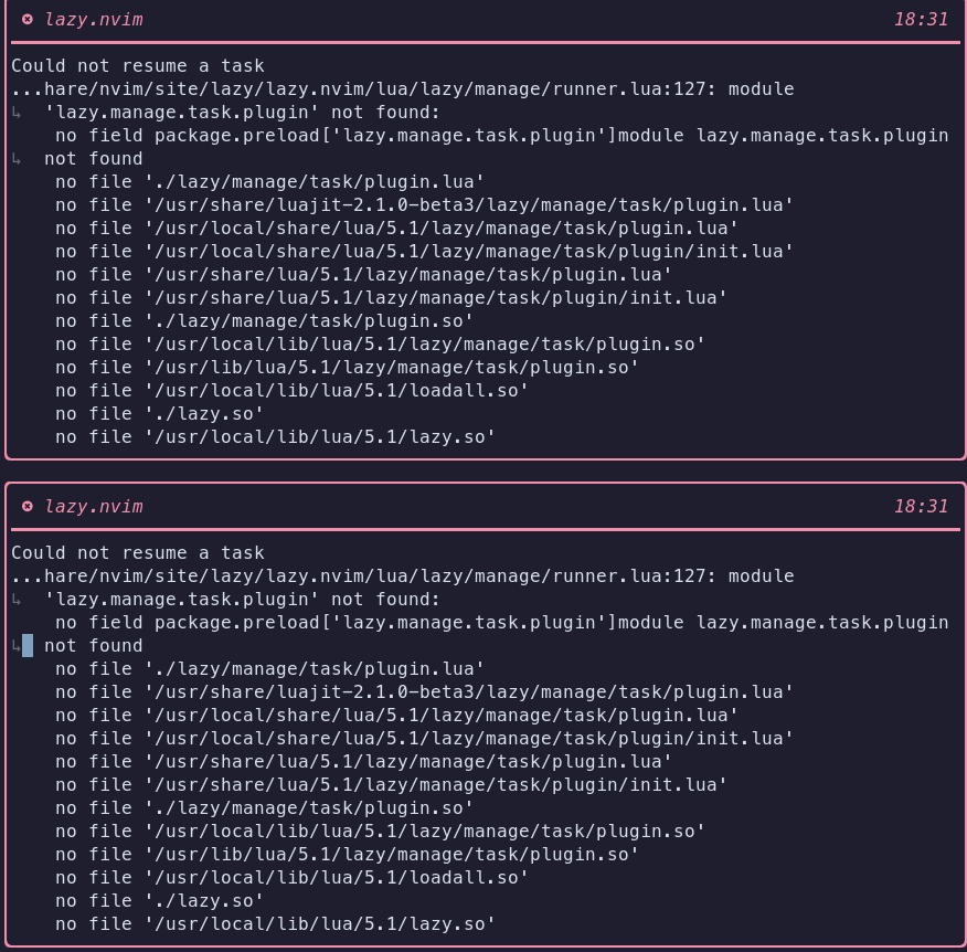 lazy.nvim error after updating plugins · Issue #445 · ayamir/nvimdots · GitHub