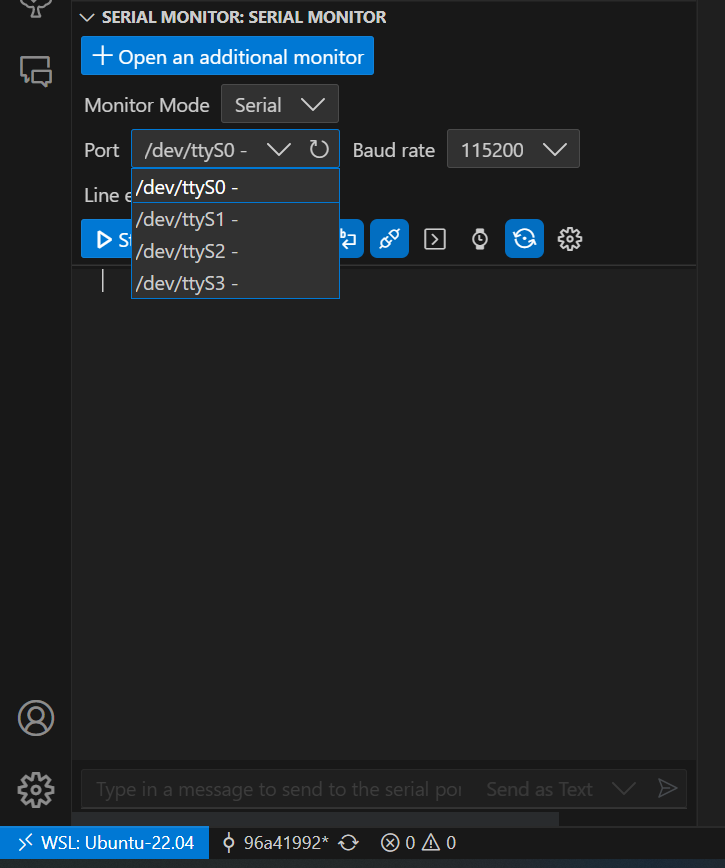 Connect Windows COM port while running on WSL2 · Issue #122 · microsoft/vscode-serial-monitor ...
