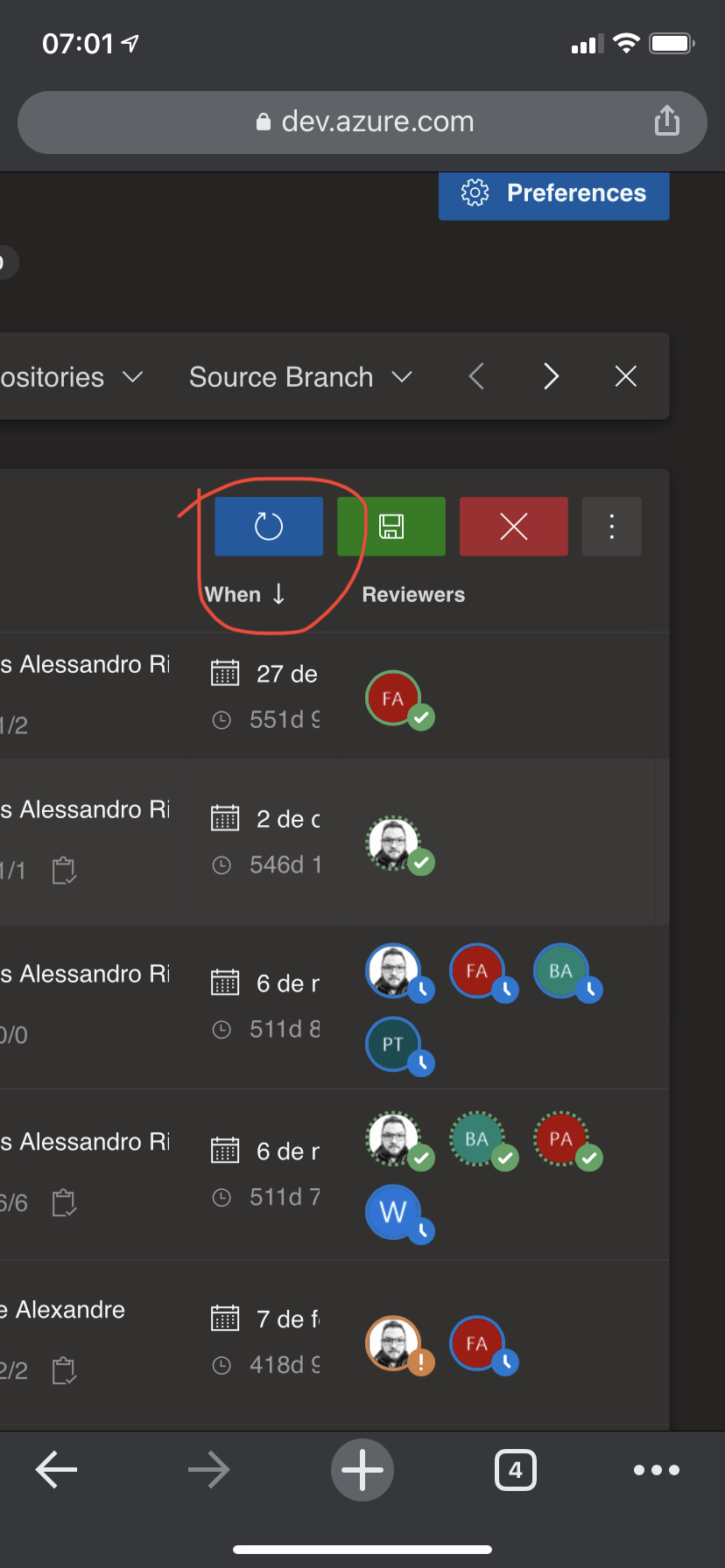 Pull request links not valid for on-premise Azure DevOps Server 2019 · Issue #163 · cribeiro84 ...