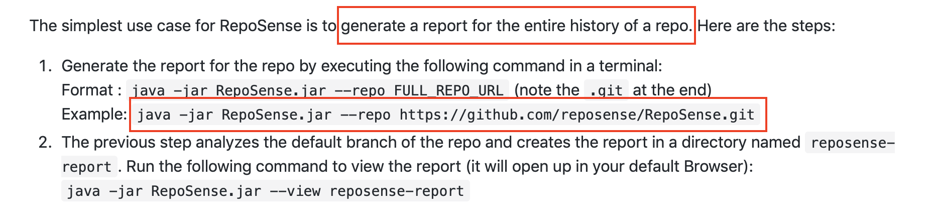 Inconsistencies in UG · Issue #808 · reposense/RepoSense · GitHub