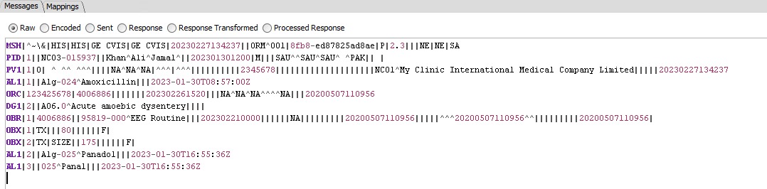Json array of object to HL7 segments · nextgenhealthcare connect · Discussion #5700 · GitHub