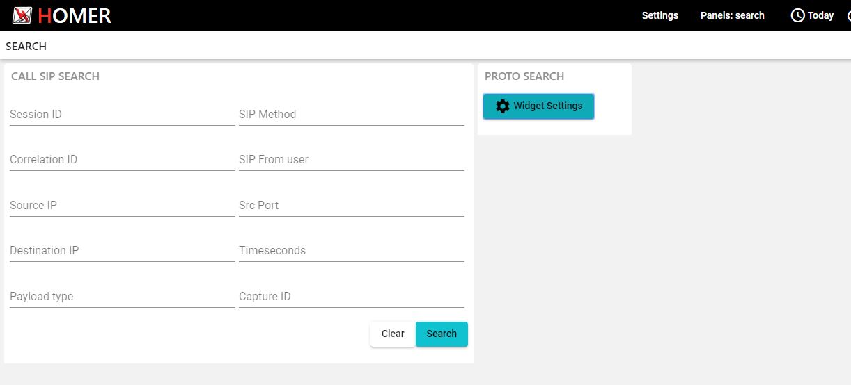 Support Homer5-style layout of Search dashboard · Issue #203 · sipcapture/homer-app · GitHub