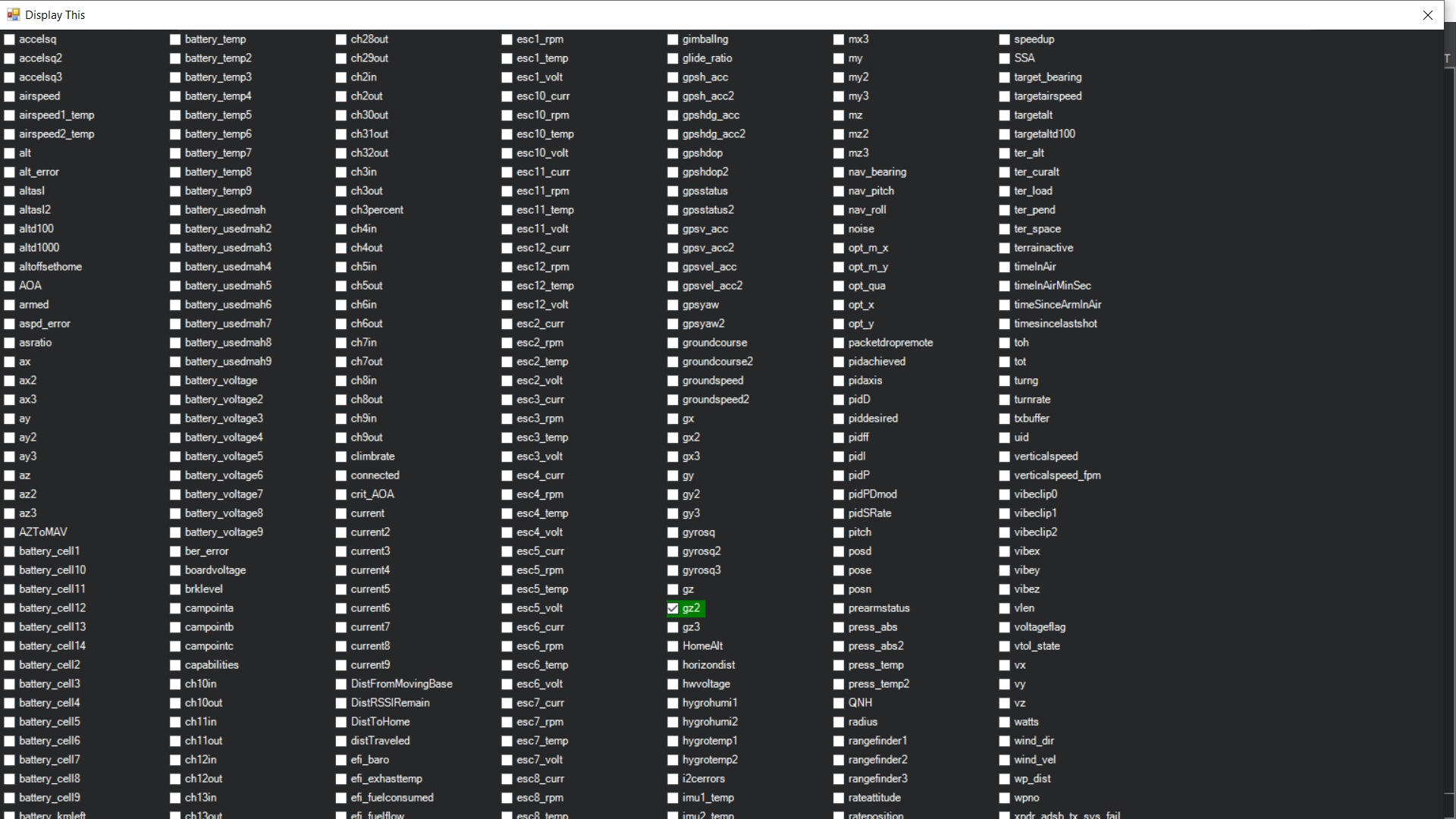 Quick Tab - change value - unable to scroll/resize issue · Issue #3112 · ArduPilot ...